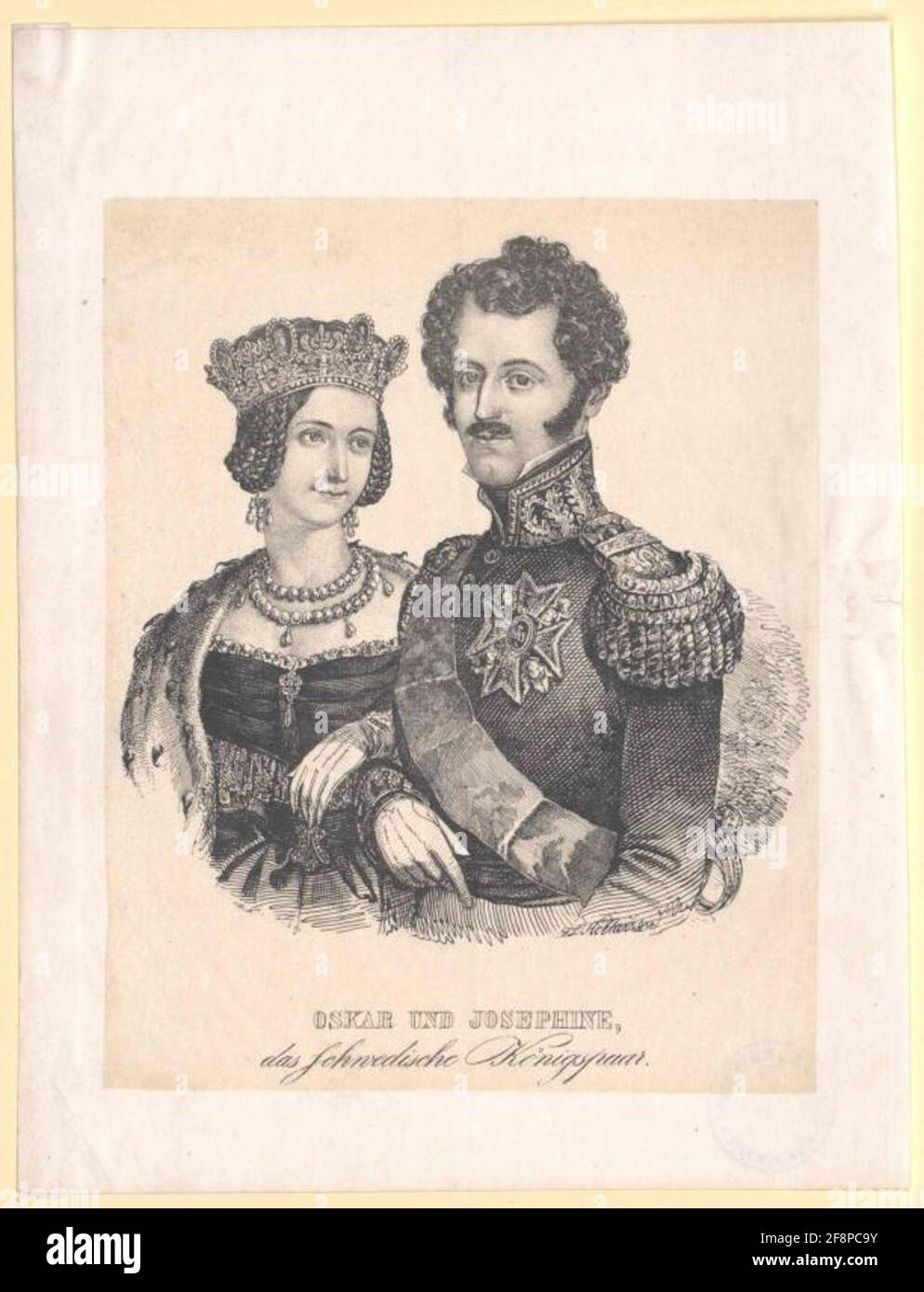 Oskar I, King of Sweden Stock Photo - Alamy