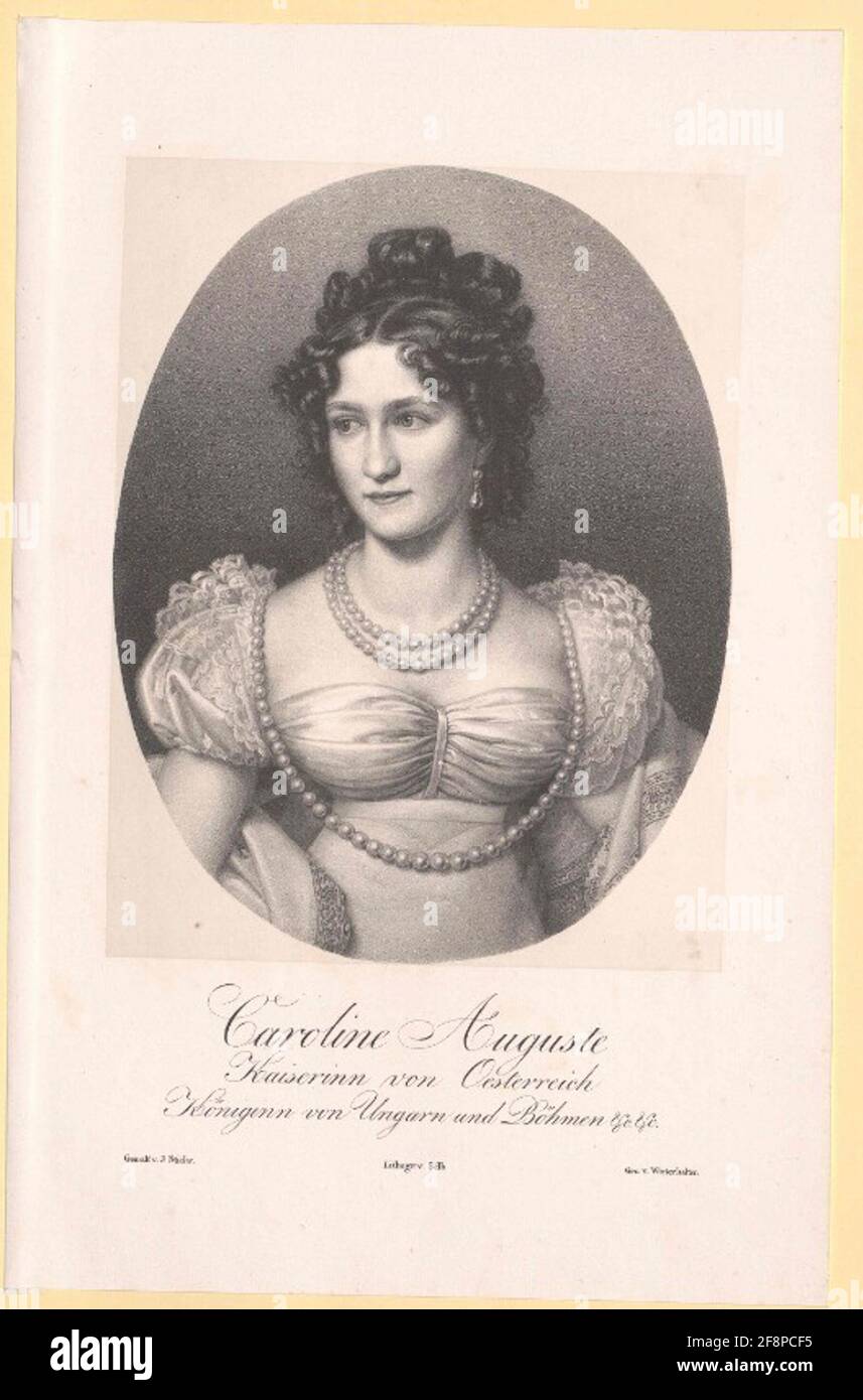 Karoline of bavaria hi-res stock photography and images - Alamy