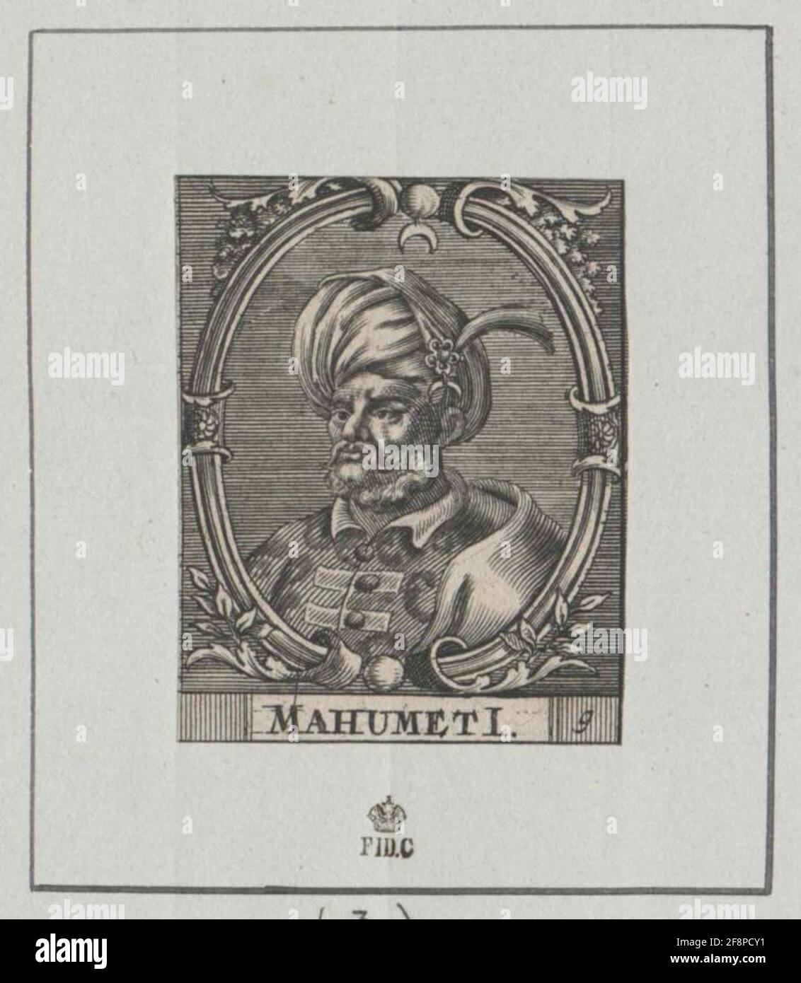 Mohammed I., Sultan of Turkey Stock Photo - Alamy