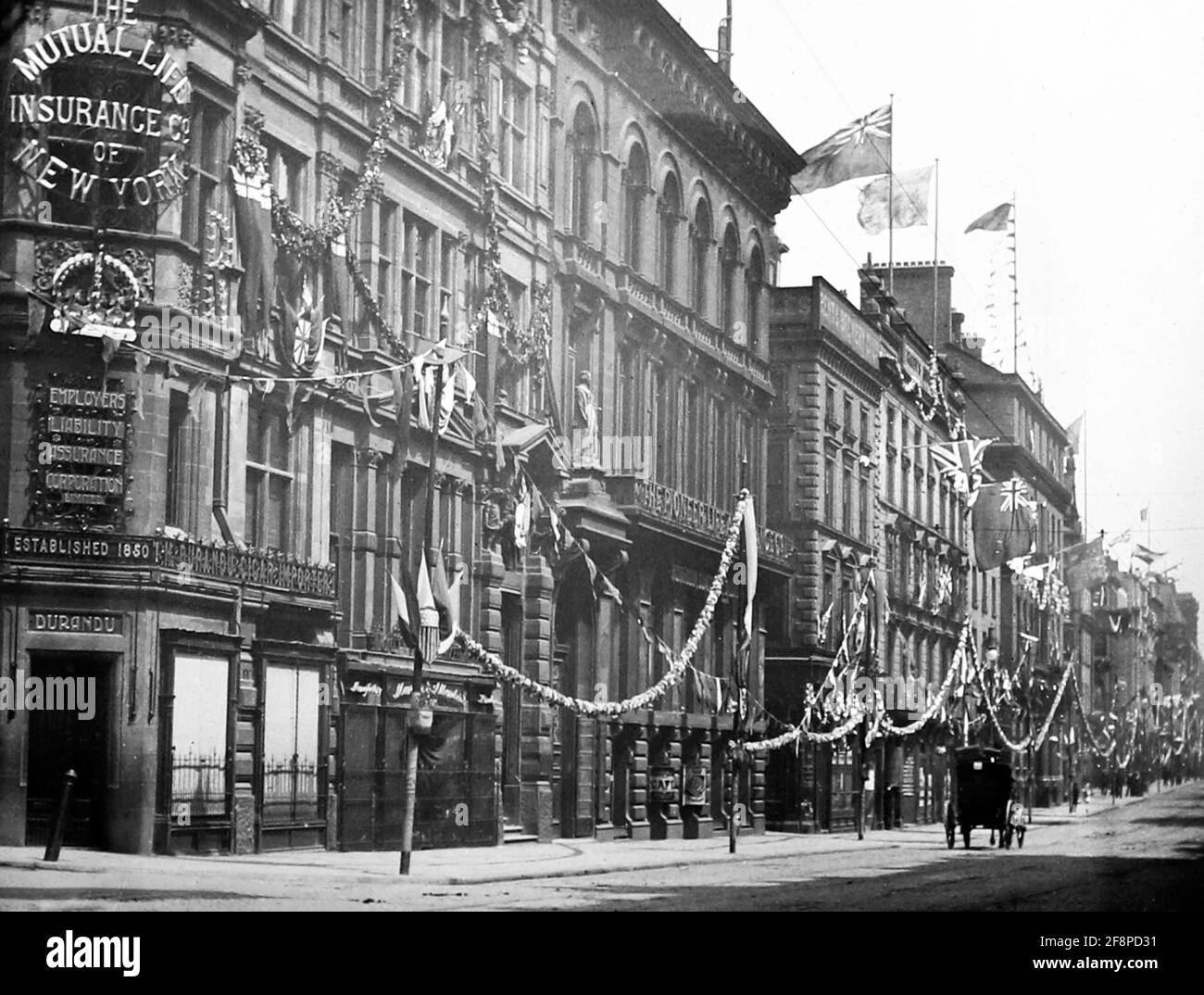 Victorian liverpool street Black and White Stock Photos & Images - Alamy