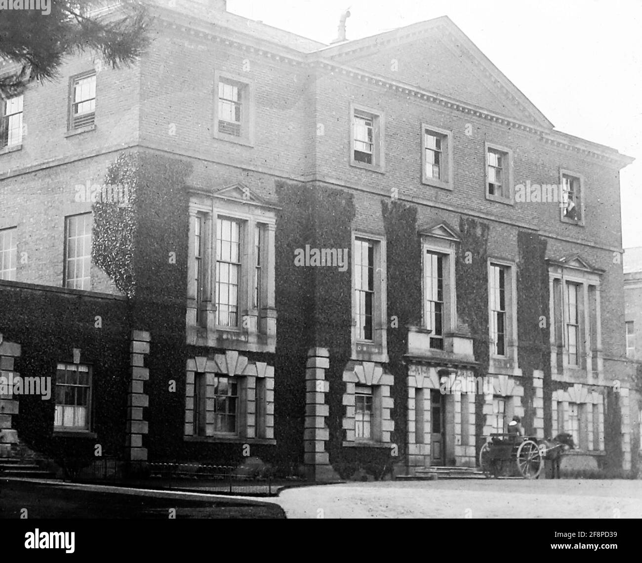 Doveridge Hall, Victorian period Stock Photo - Alamy