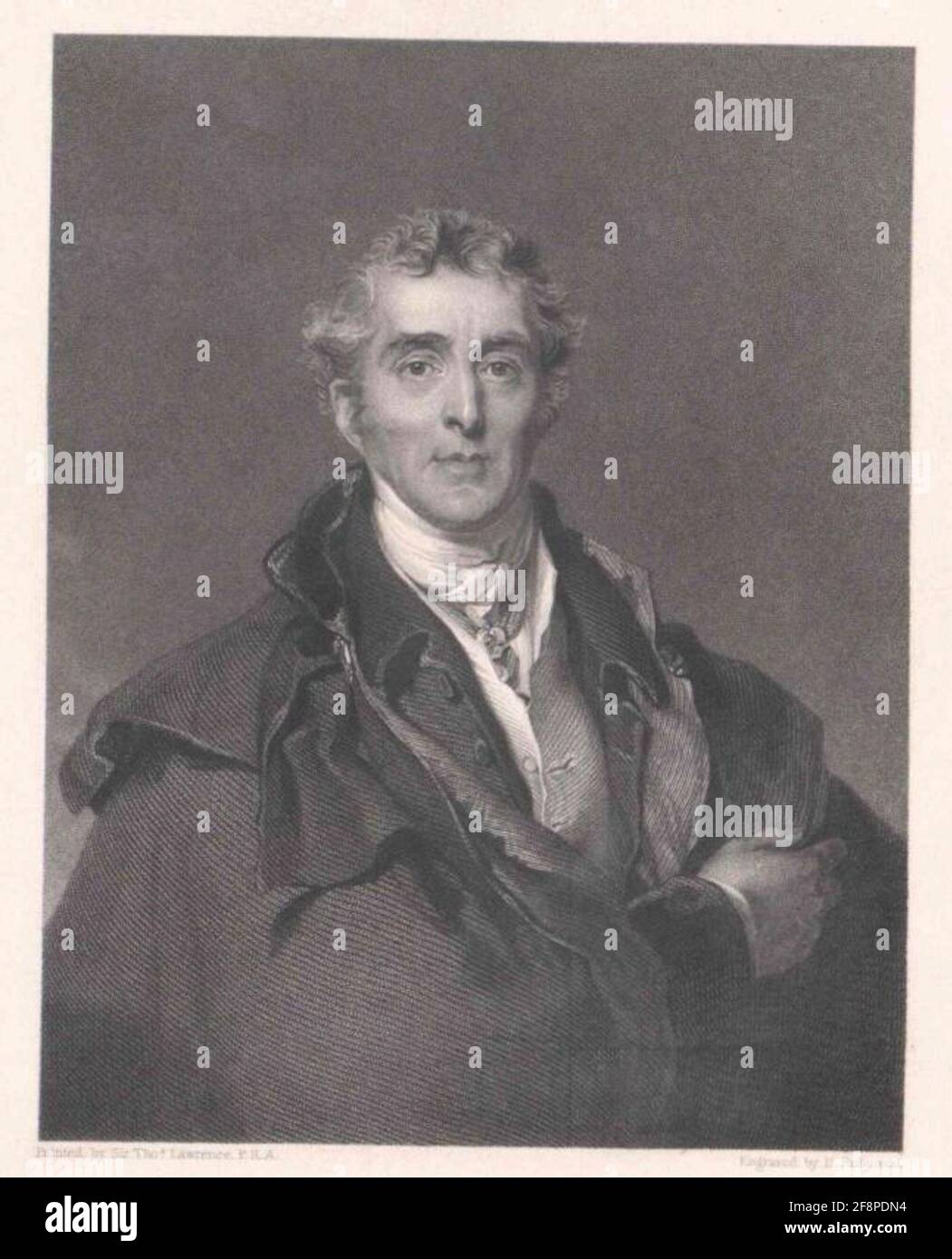 Wellington, Arthur Wellesley Duke of Stock Photo - Alamy