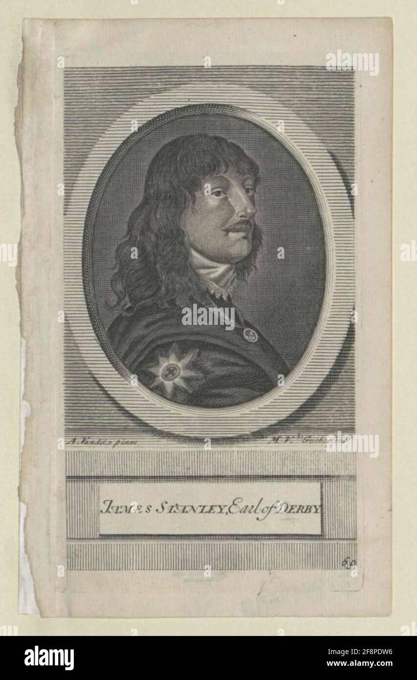 Stanley, 7. Earl of Derby, James Stock Photo - Alamy