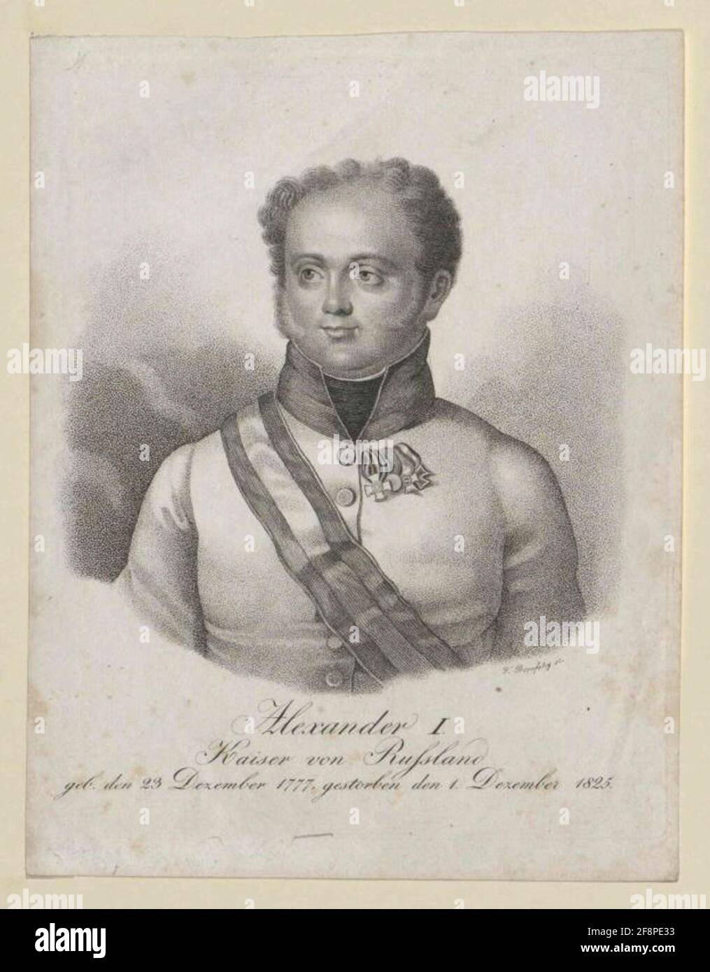 Alexander I, Kaiser of Russia Stock Photo - Alamy