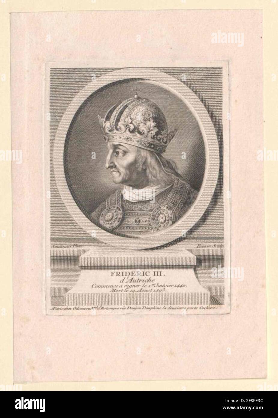 Friedrich III., Roman-German Emperor Stock Photo - Alamy