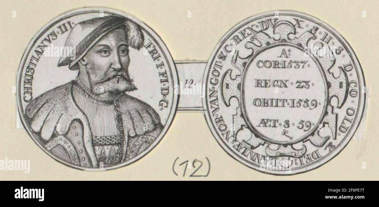 Christian III., King of Denmark Stock Photo - Alamy