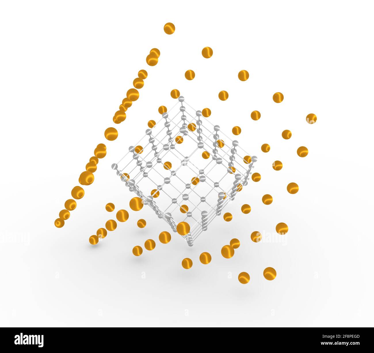 Molecular model cube hi-res stock photography and images - Alamy