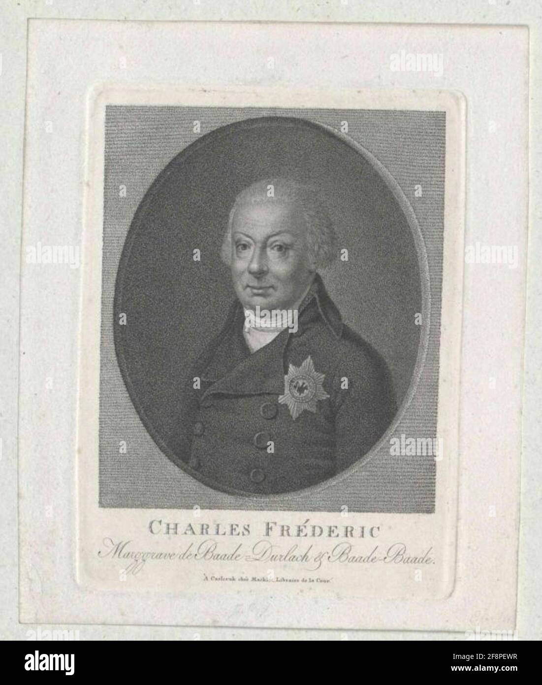 Karl Friedrich, Grand Duke of Baden Stock Photo - Alamy