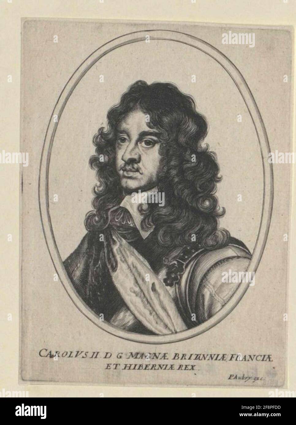 Karl II., King of England Stock Photo - Alamy