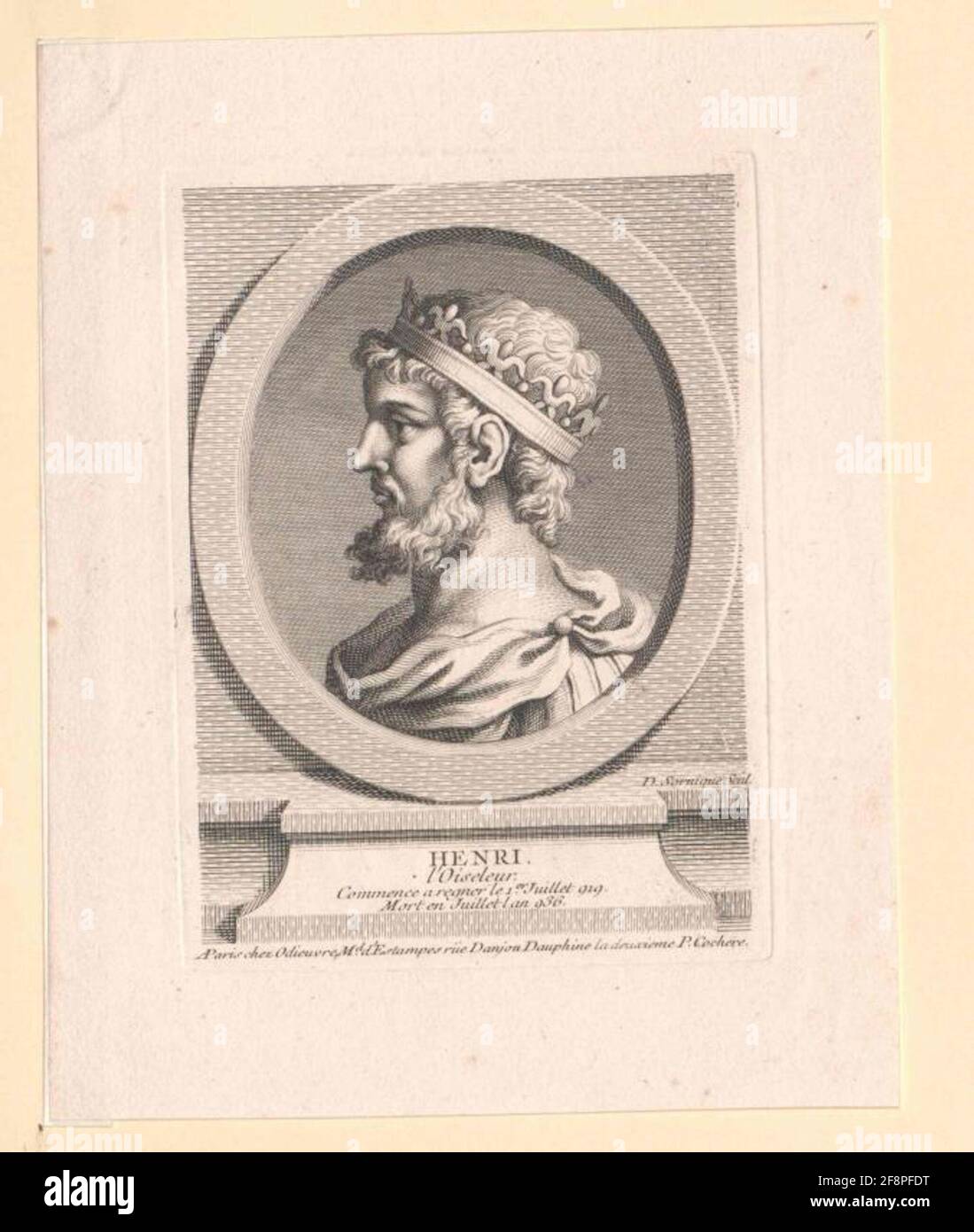 Heinrich I., German King Stock Photo - Alamy