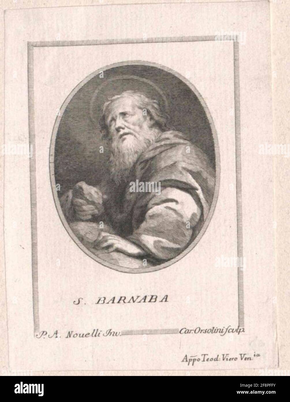 Saint apostle barnabas hi-res stock photography and images - Alamy
