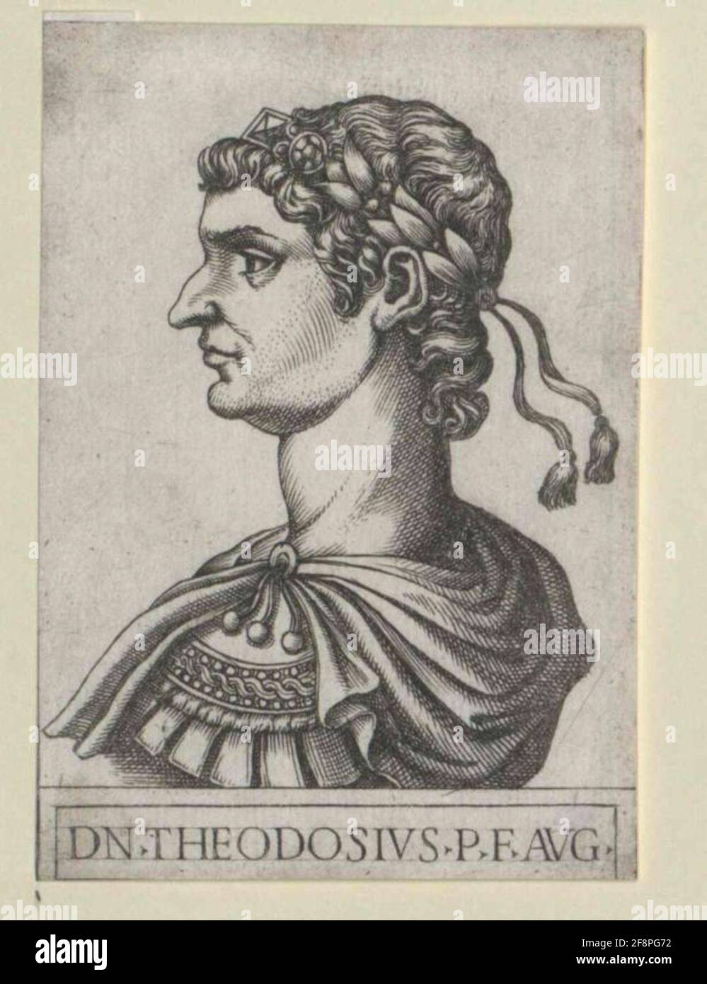 Theodosius I., Roman Emperor Stock Photo - Alamy