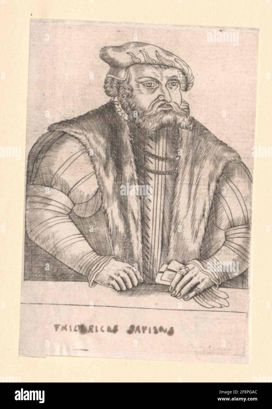 Frederick III. the way, Elector of Saxony Stock Photo - Alamy