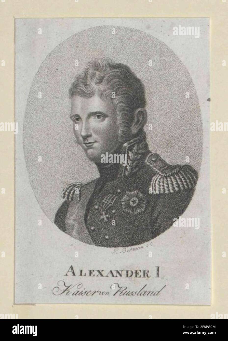 Alexander I, Kaiser of Russia Stock Photo - Alamy