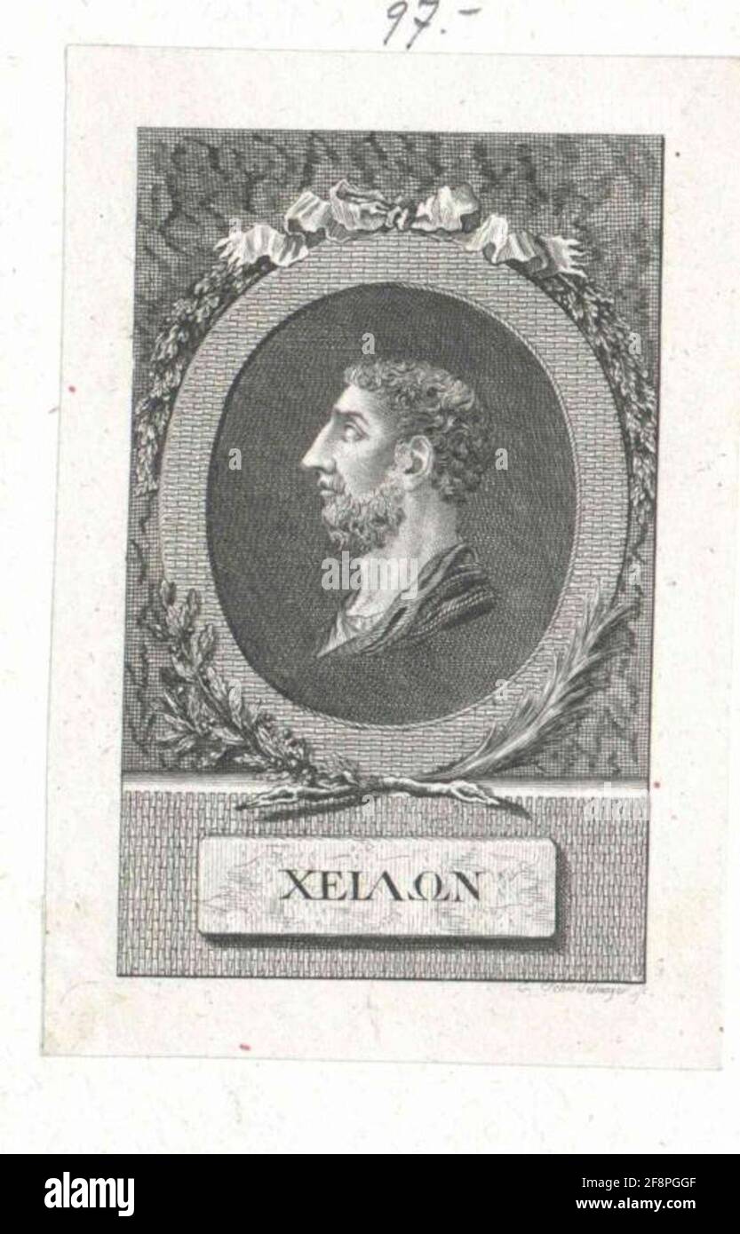 Chilon of sparta hi-res stock photography and images - Alamy