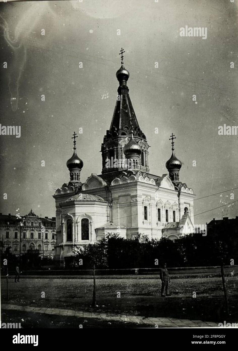 Russian church at the main square in Radom Stock Photo - Alamy
