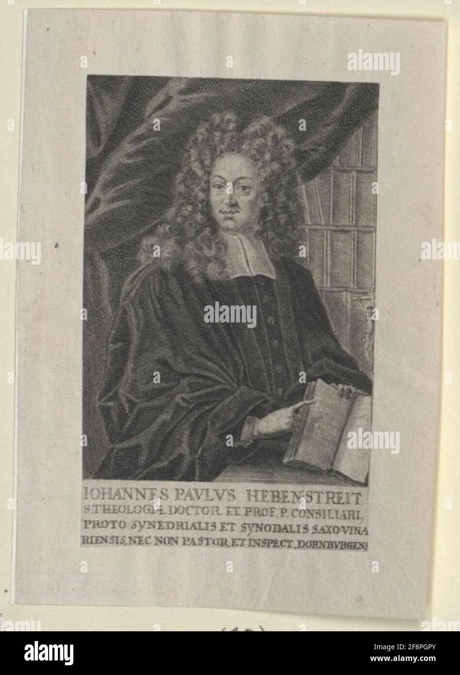 Hebenstreit, Johann Paul Stock Photo - Alamy