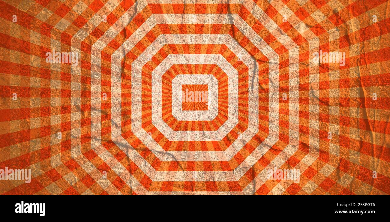 Geometry design element. Abstract background. Concentric lines Stock ...