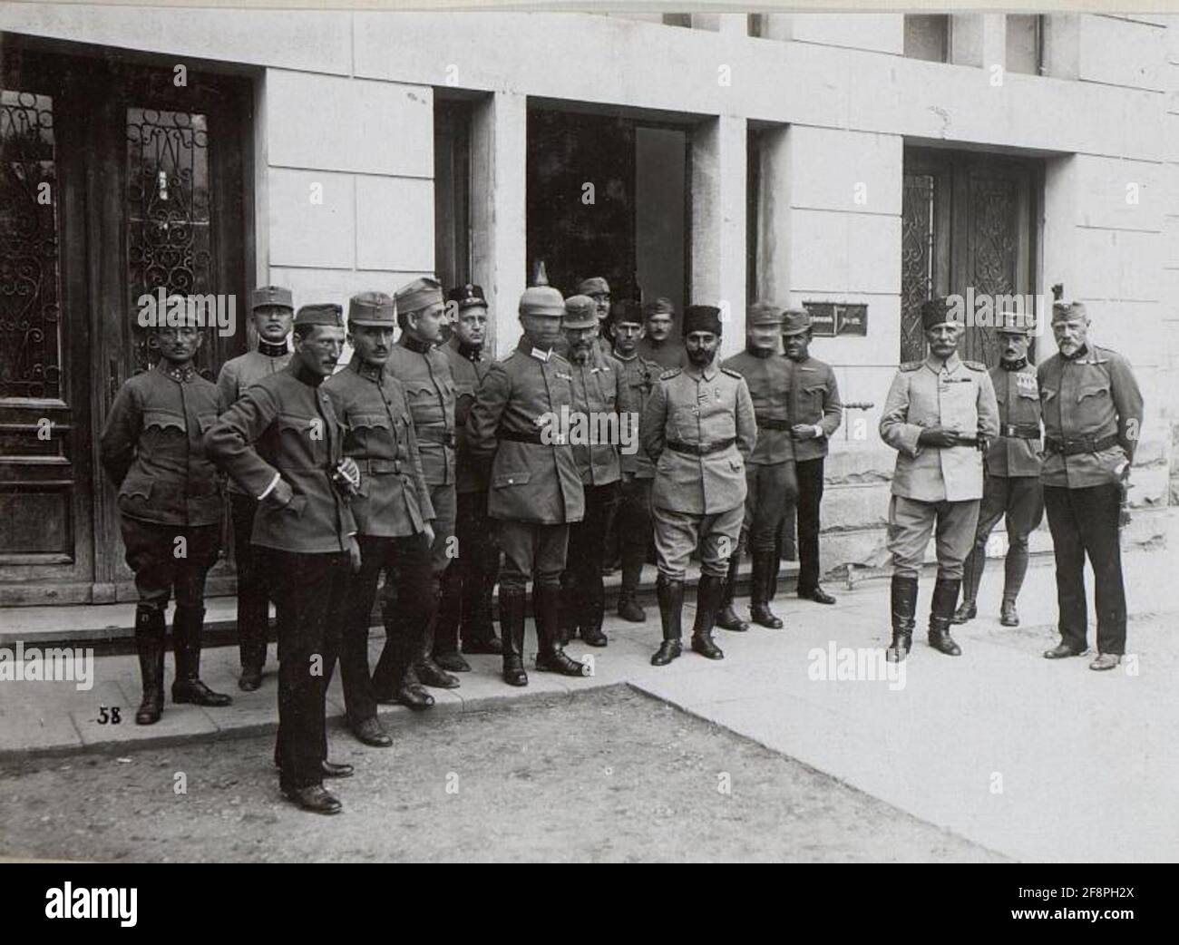 Turkish officer group Stock Photo - Alamy