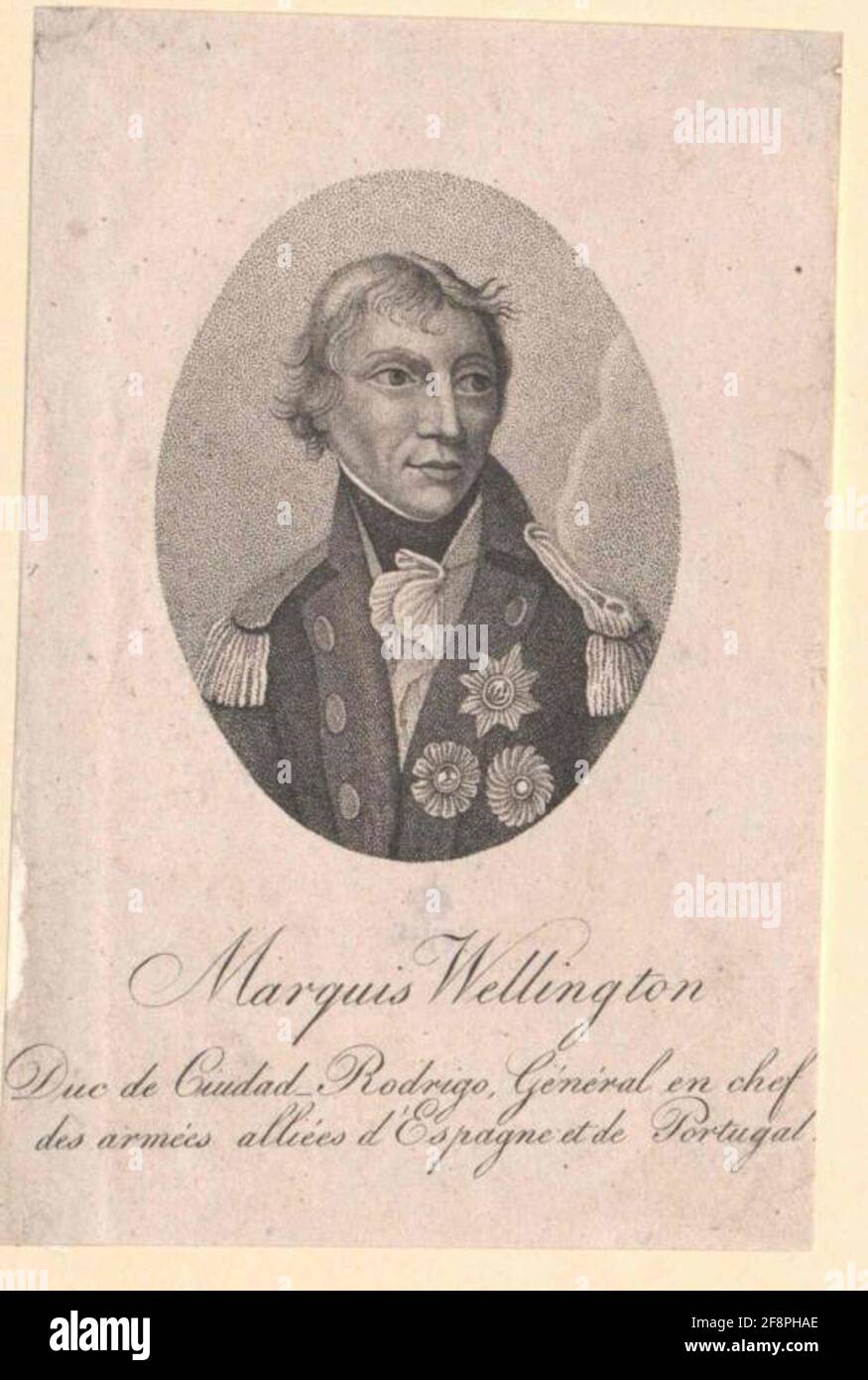 Wellington, Arthur Wellesley Duke of Stock Photo - Alamy