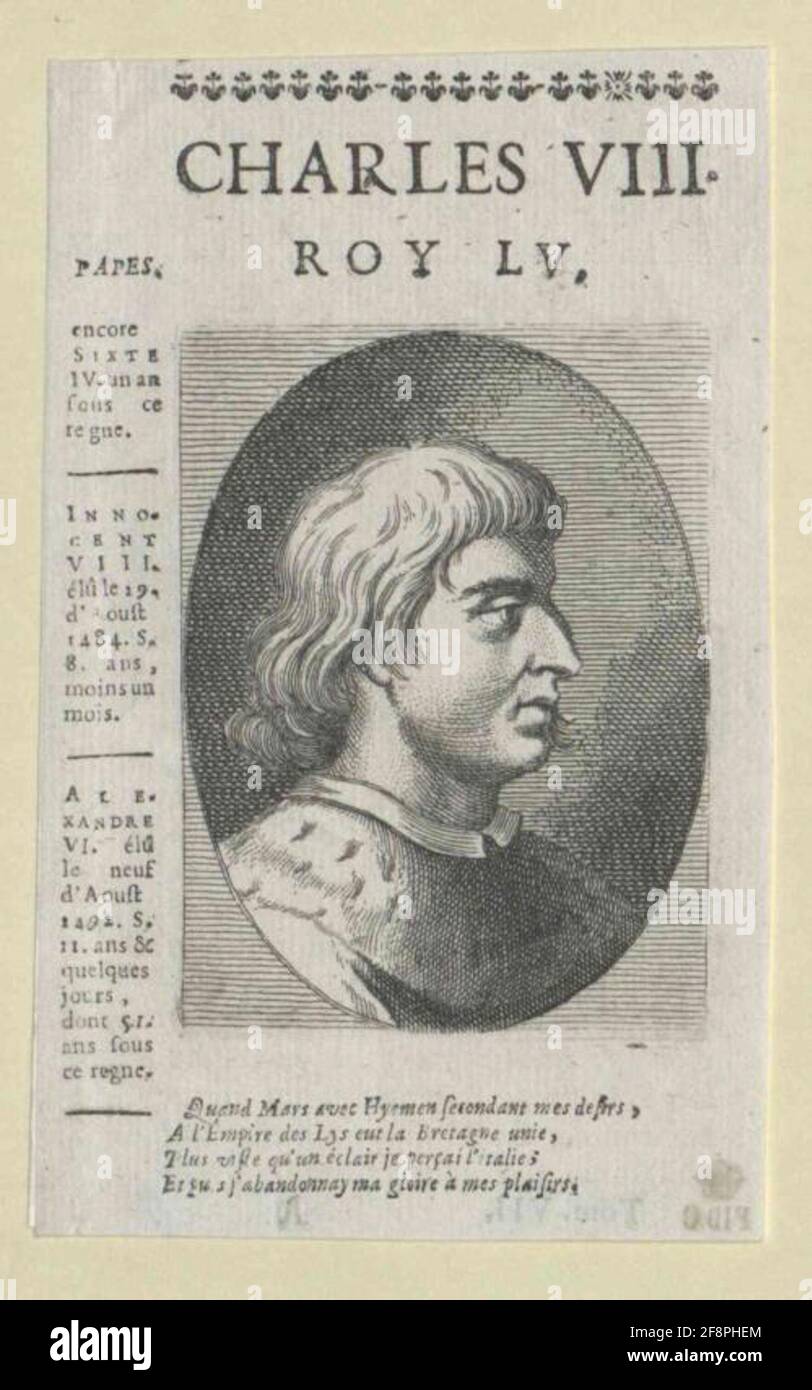 Karl Viii., King of France Stock Photo - Alamy