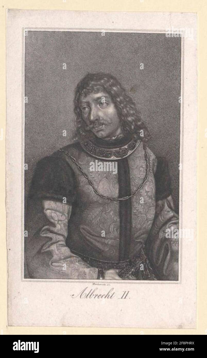Albrecht II, German king Stock Photo - Alamy