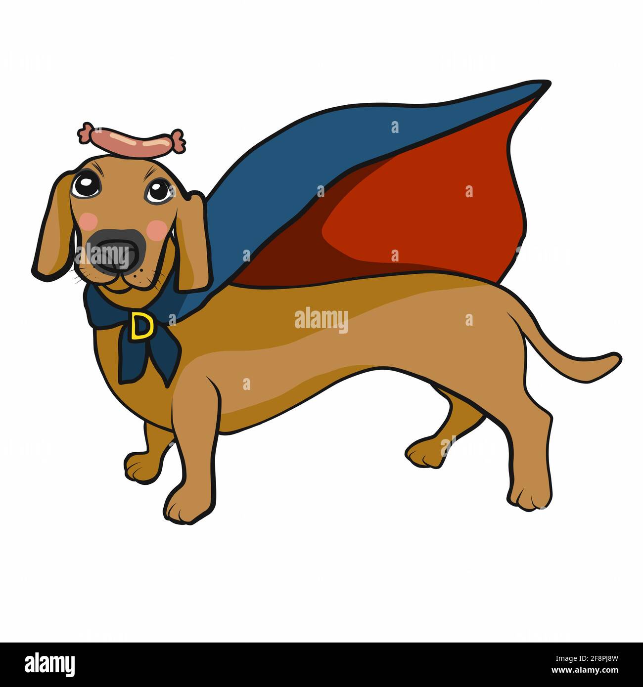 Superhero puppy Stock Vector Images - Alamy