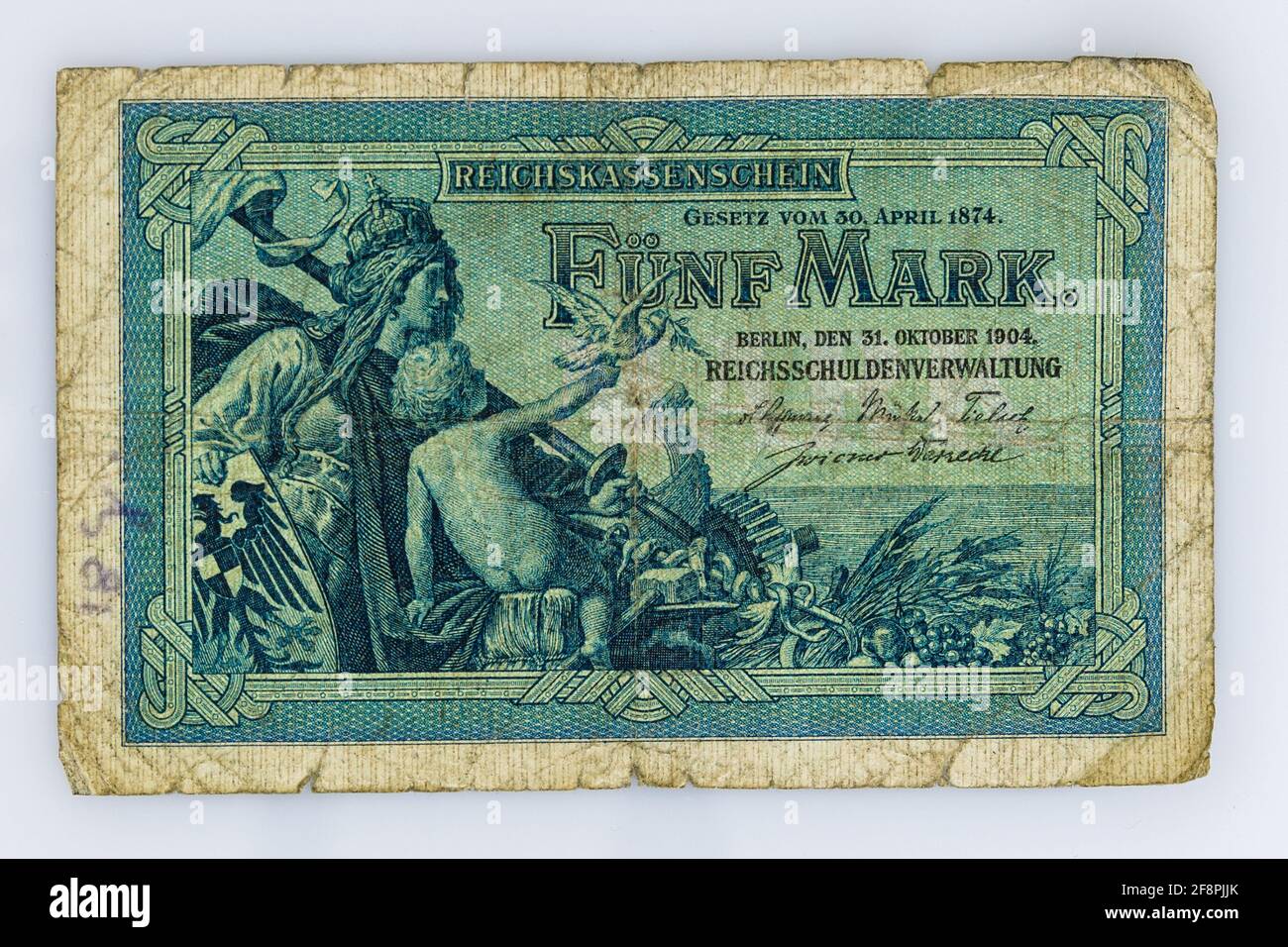Historic Money of the German Empire Stock Photo - Alamy