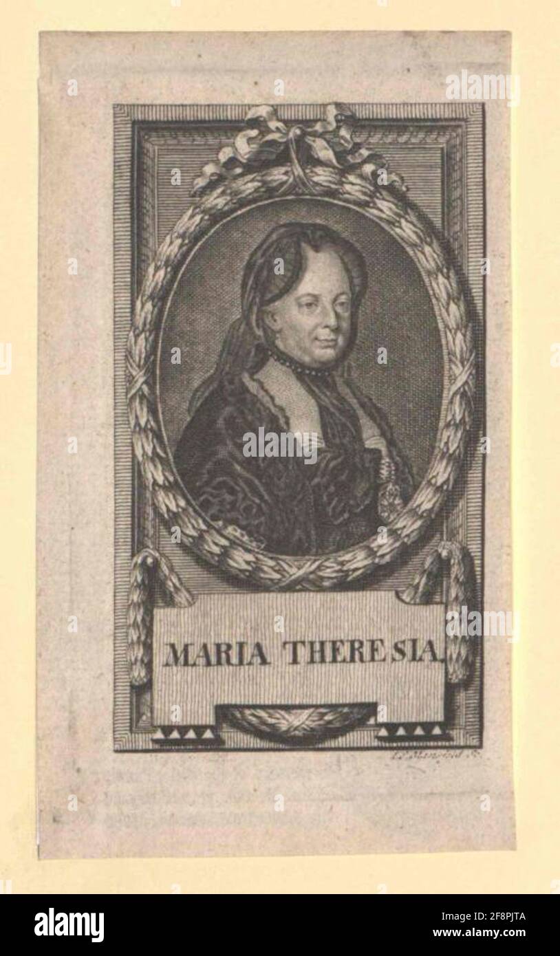 Maria Theresia, Roman-German Empress Stock Photo - Alamy