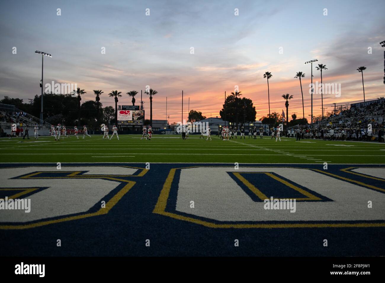 Bellflower, United States. 10th Apr, 2021. General overall view of the ...