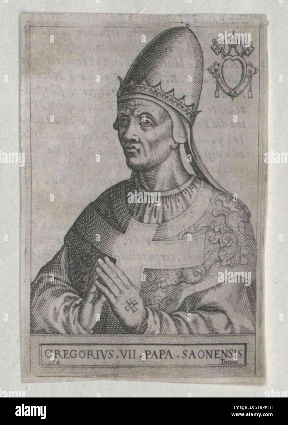 Gregor VII., Pope Stock Photo - Alamy