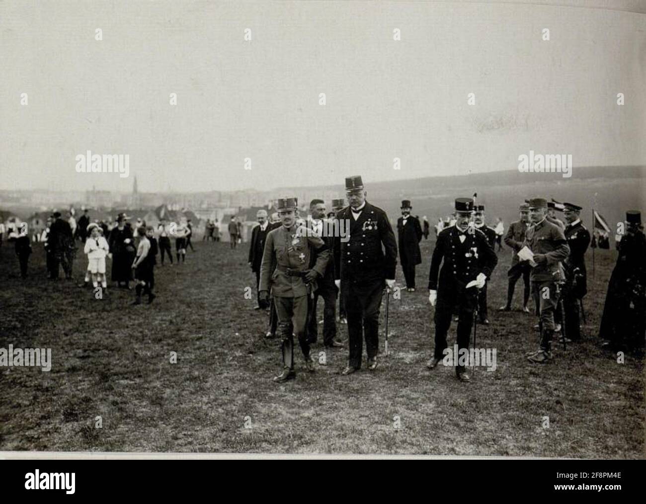 Emperor Charles I at Jung Austria at the Red Mountain in Ober St. Veit ...