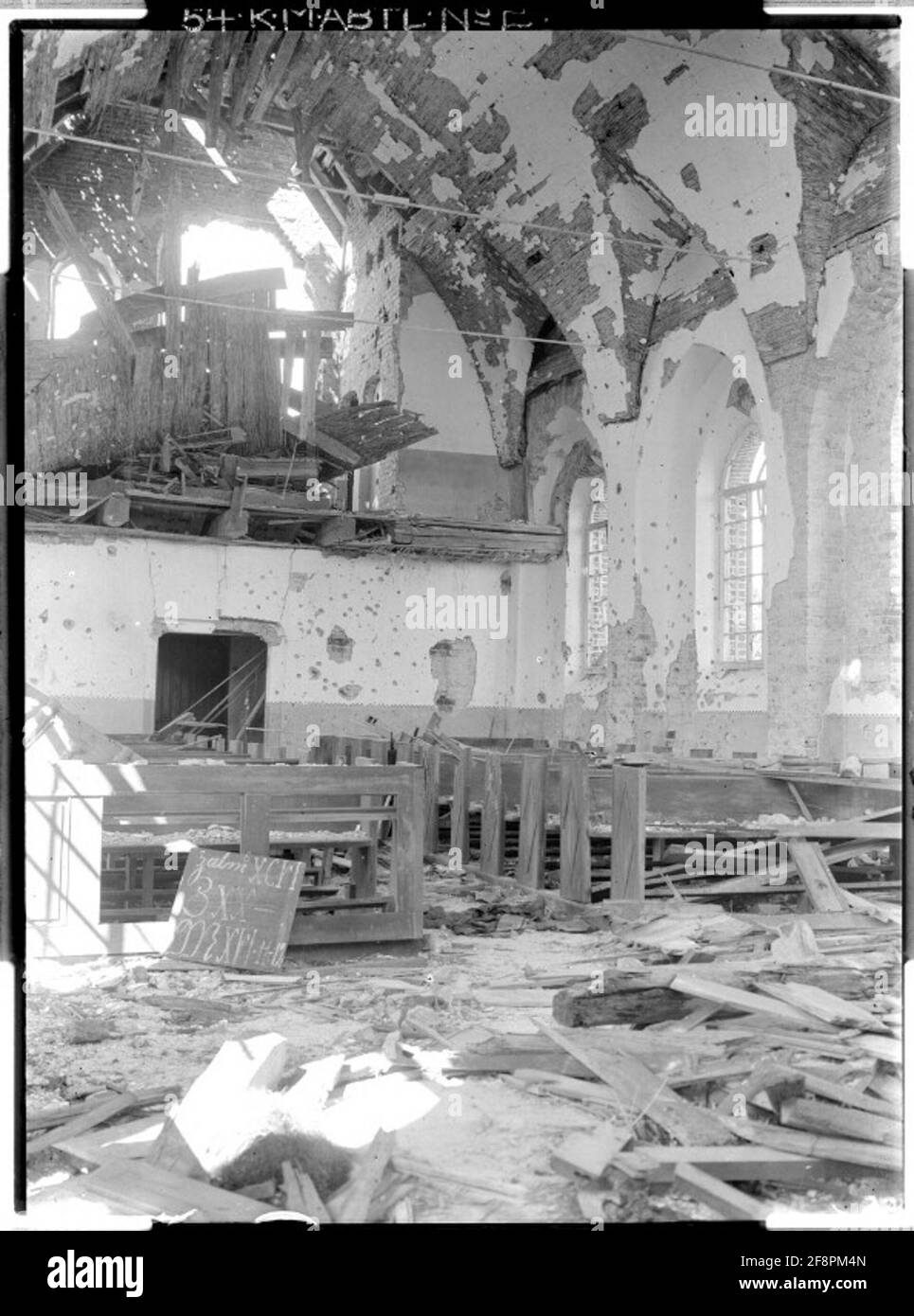 Church interior view Black and White Stock Photos & Images - Alamy