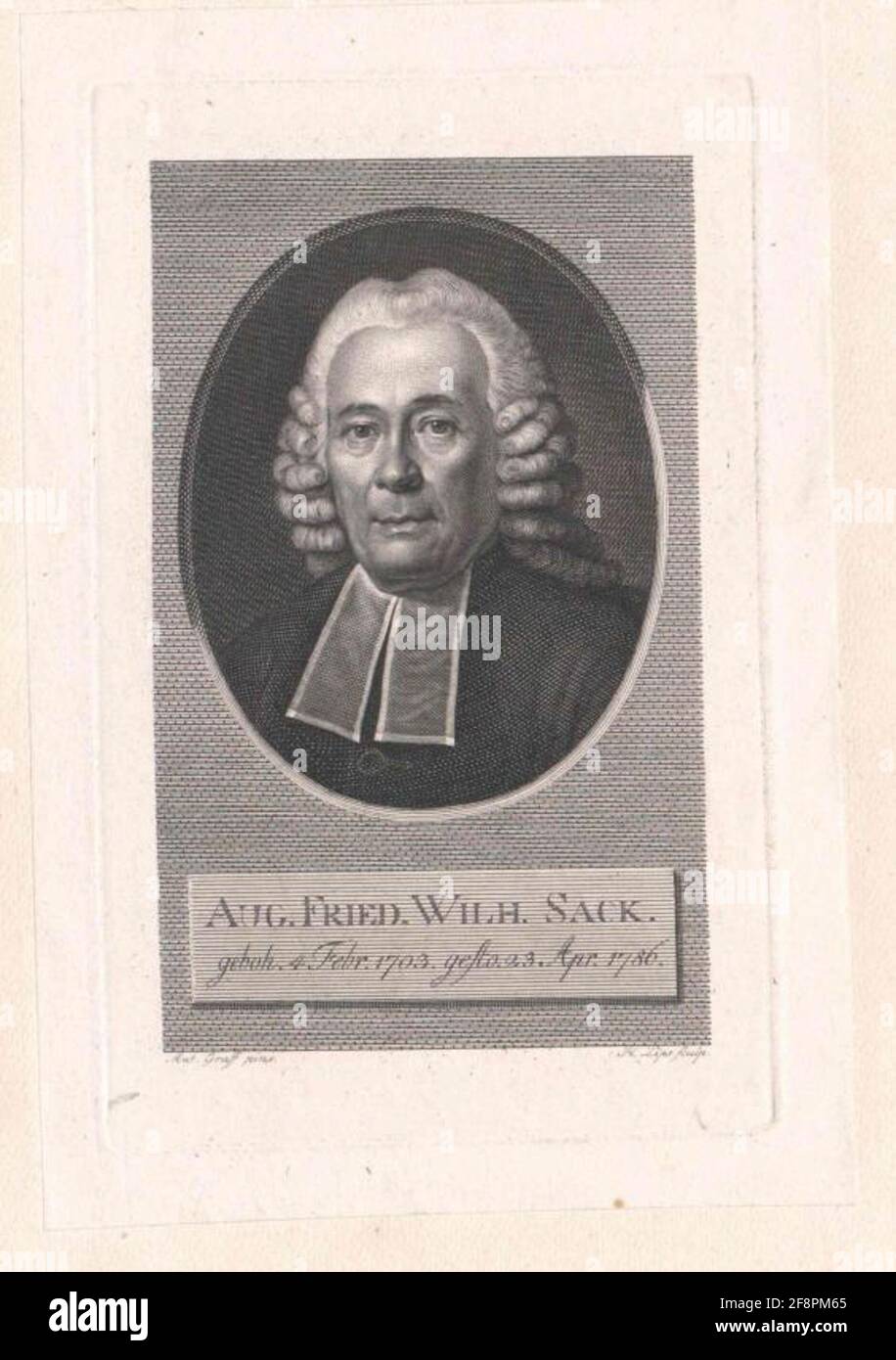 Sack, August Friedrich Wilhelm Stock Photo - Alamy
