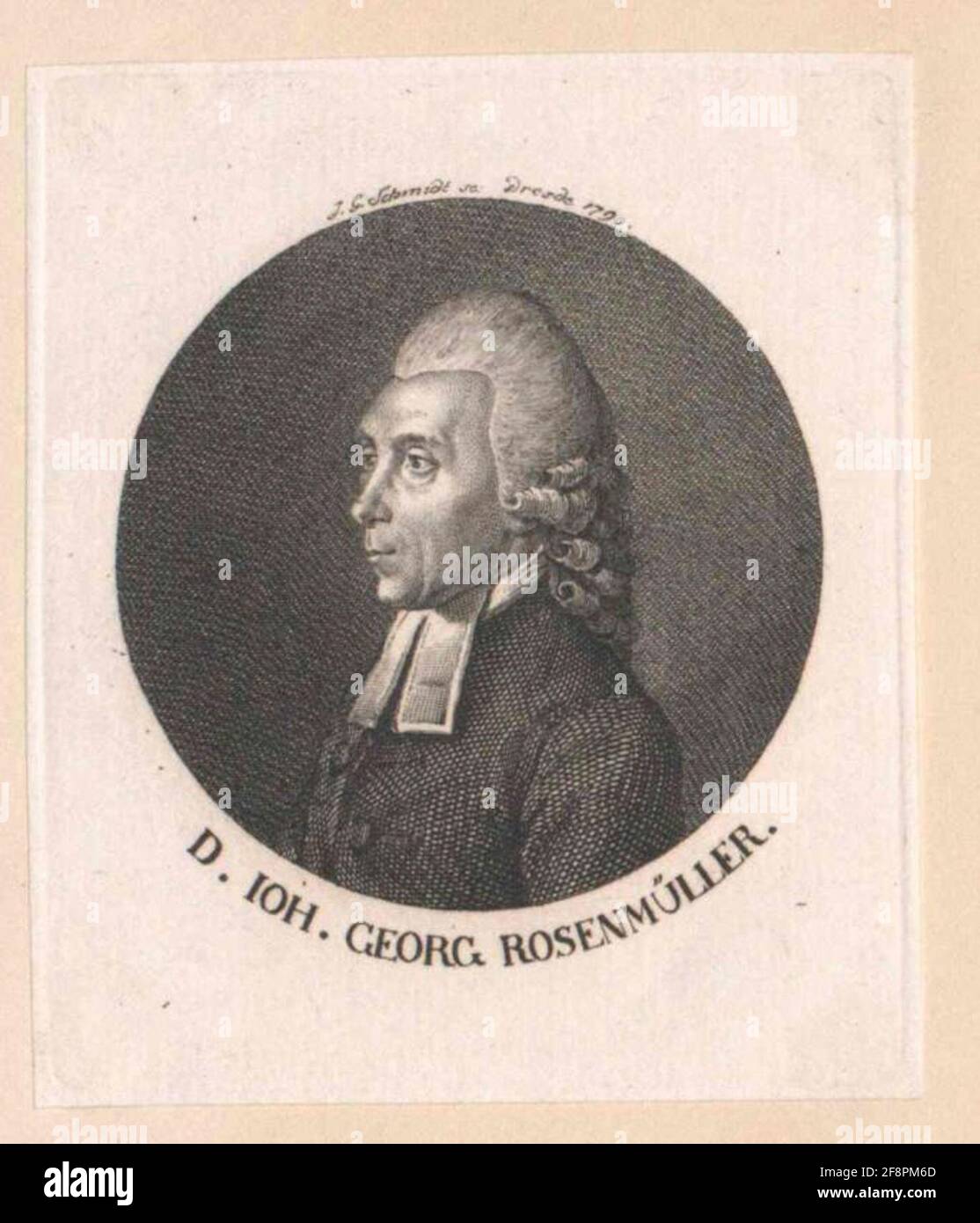 Rosenmüller, Johann Georg Stock Photo - Alamy