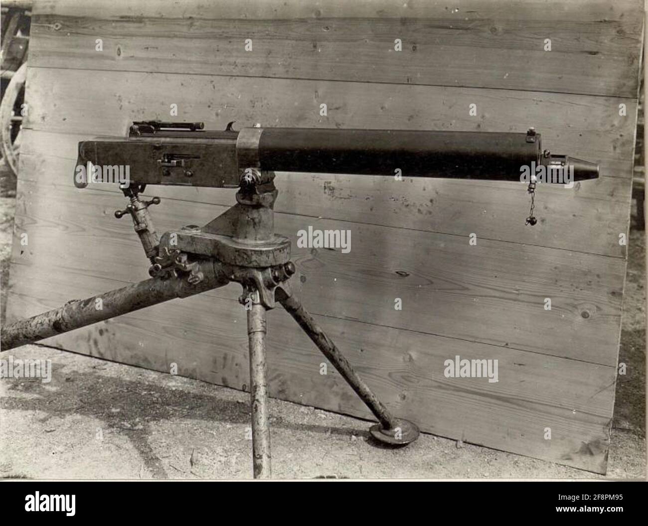 Conquered Italian machine rifle, taken in November 1915 Stock Photo - Alamy