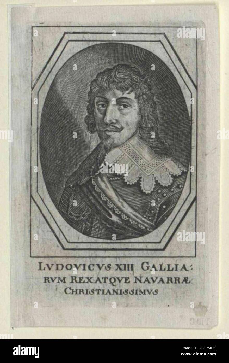 Ludwig XIII., King of France 1626/1750 Stock Photo - Alamy