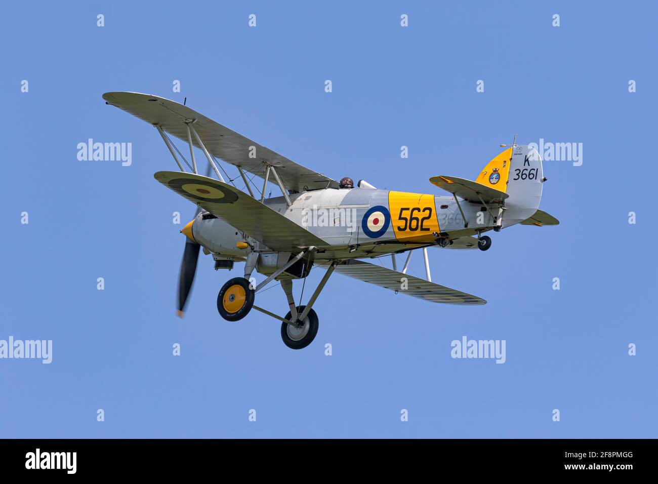 Hawker Nimrod biplane fighter of the RAF Stock Photo - Alamy