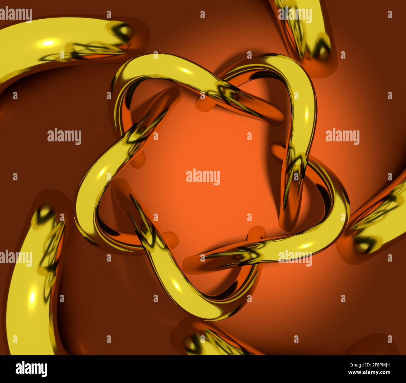 Abstract geometry background. Twisted tube. 3D rendering Stock Photo ...