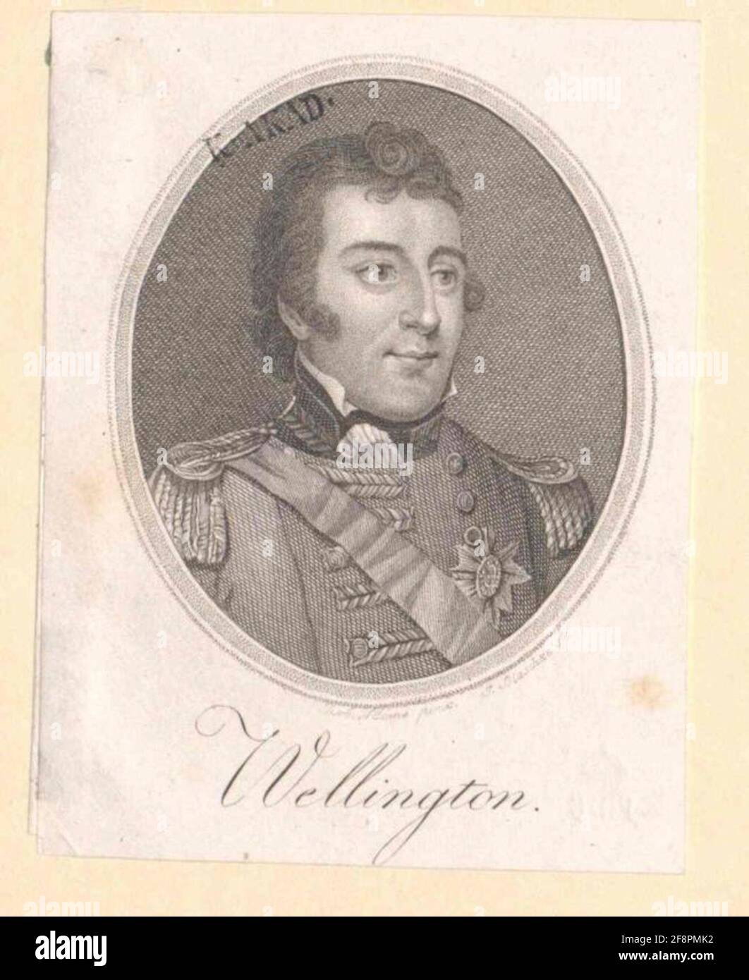 Wellington, Arthur Wellesley Duke of Stock Photo - Alamy