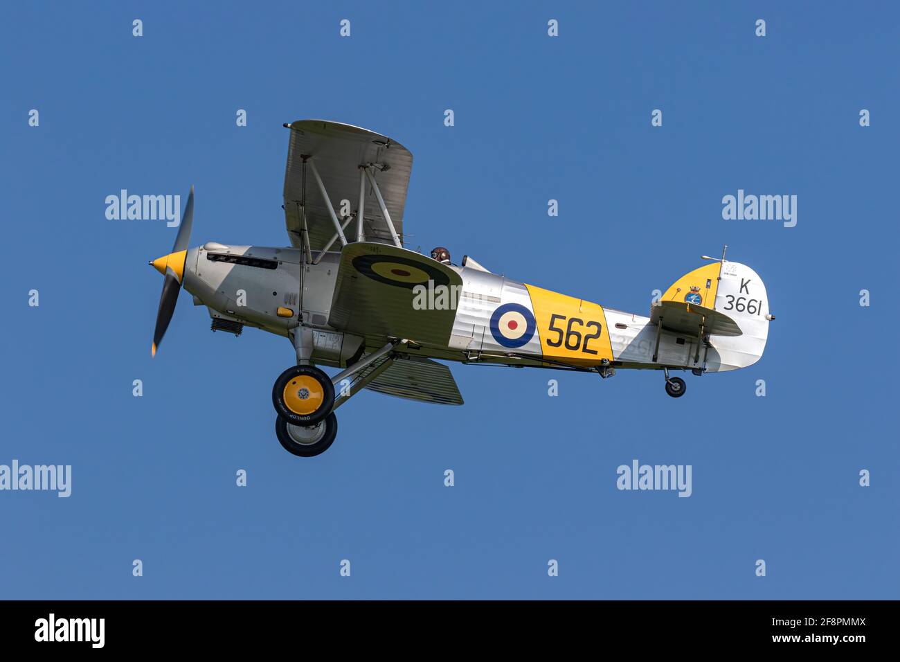 Hawker Nimrod biplane fighter of the Royal Navy Stock Photo - Alamy