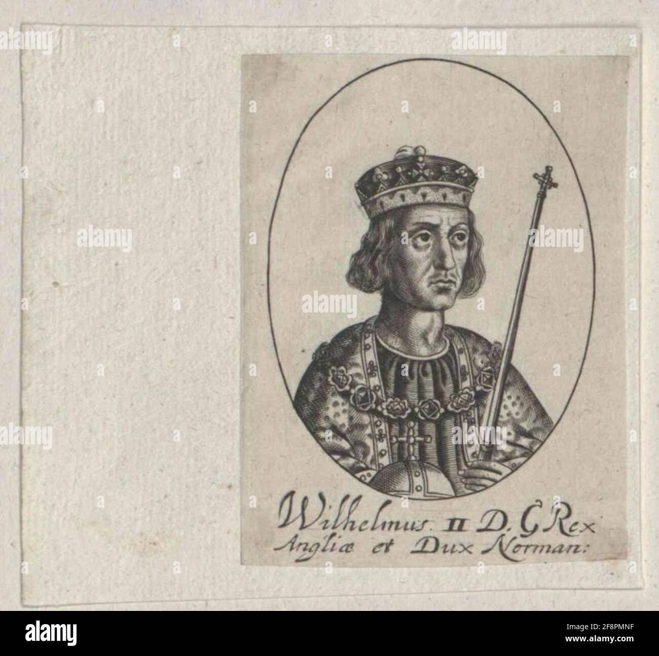 Wilhelm II, King of England Stock Photo - Alamy