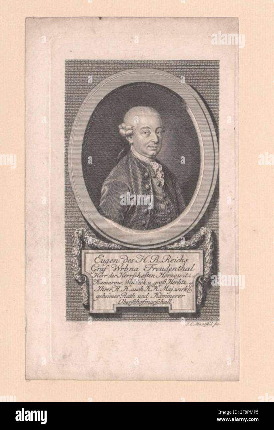 Wrbna and Freudenthal, Eugen Wenzel Graf von Stock Photo - Alamy