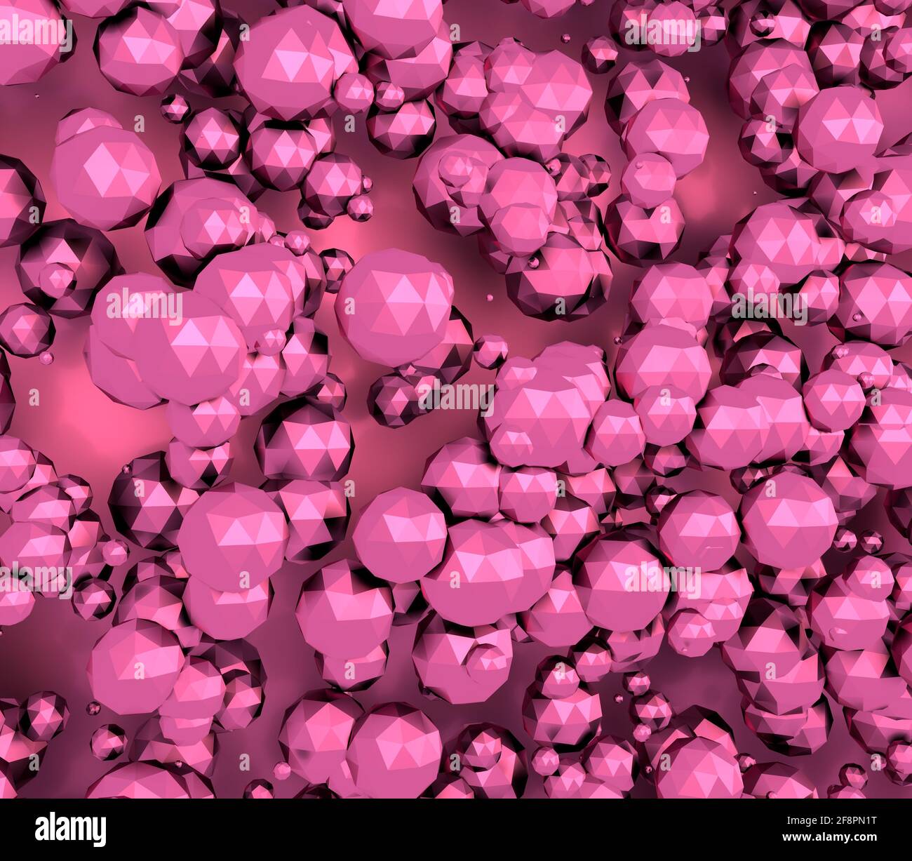 Chaotic geometry shapes. Abstract background. 3d rendering Stock Photo ...