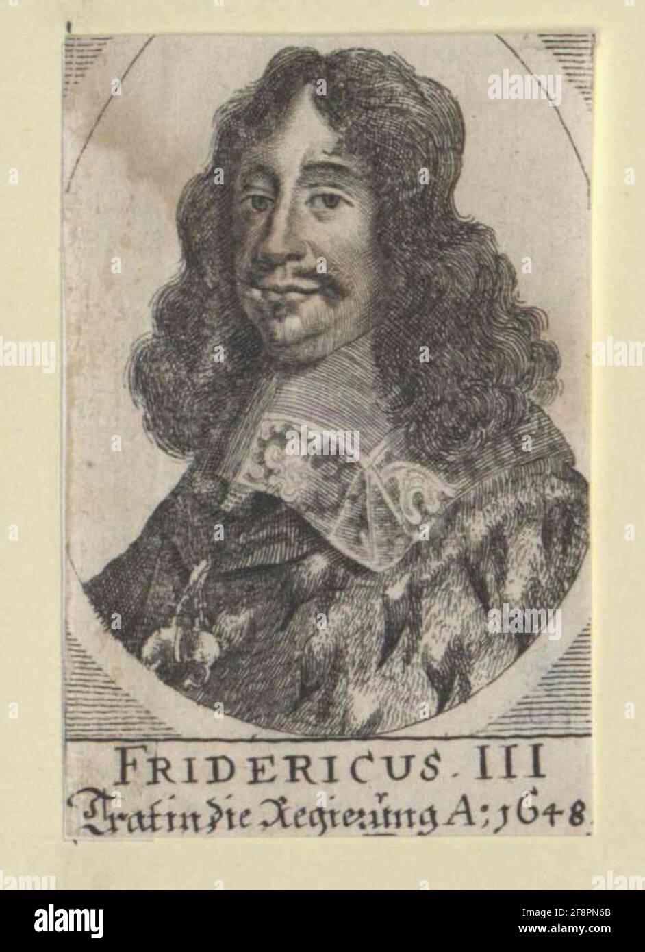 Frederick III., King of Denmark Stock Photo - Alamy