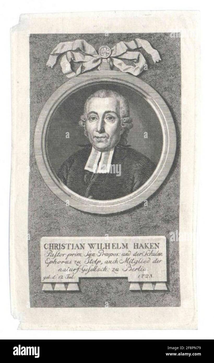 Hook, Christian Wilhelm Stock Photo - Alamy