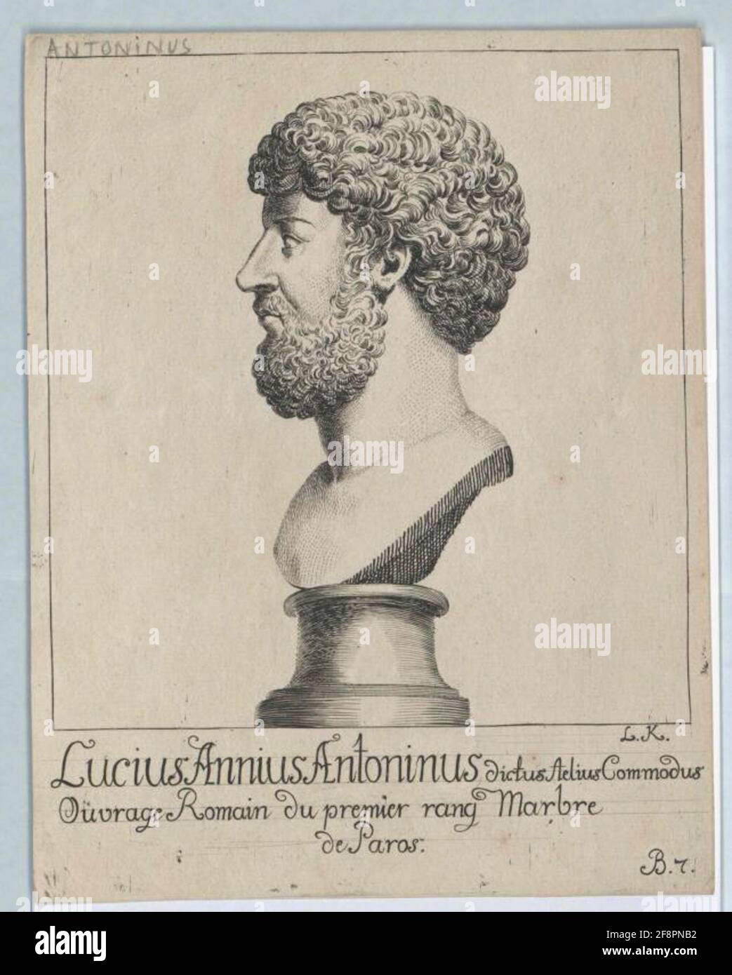 Commodus, Roman emperor Stock Photo - Alamy