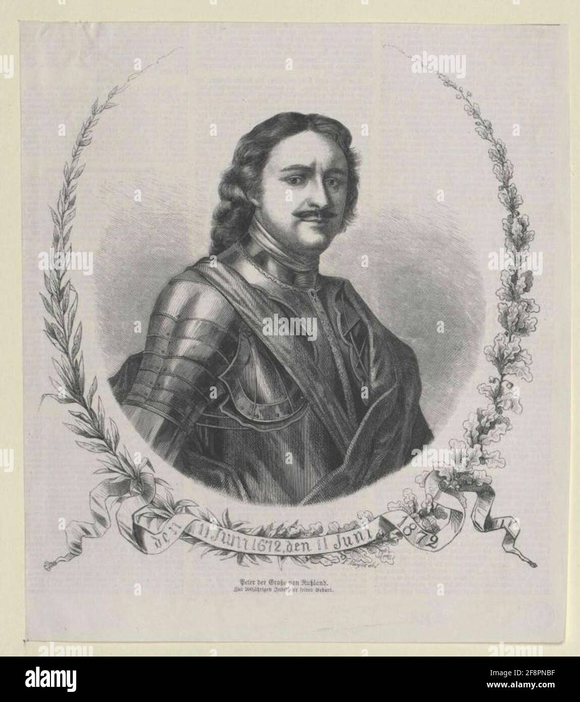 Peter I The Great, Emperor of Russia Stock Photo - Alamy