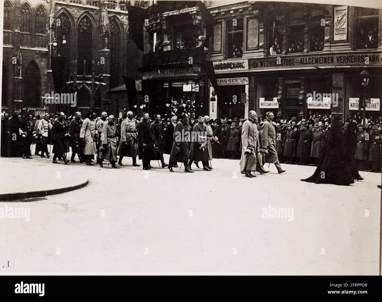 Funeral of Emperor Franz Joseph Stock Photo - Alamy