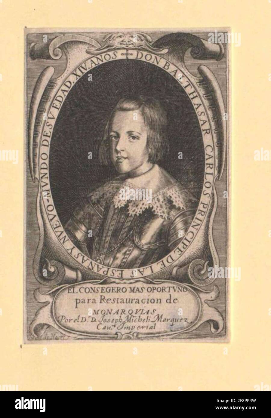 Balthasar Karl, Infant of Spain Stock Photo - Alamy